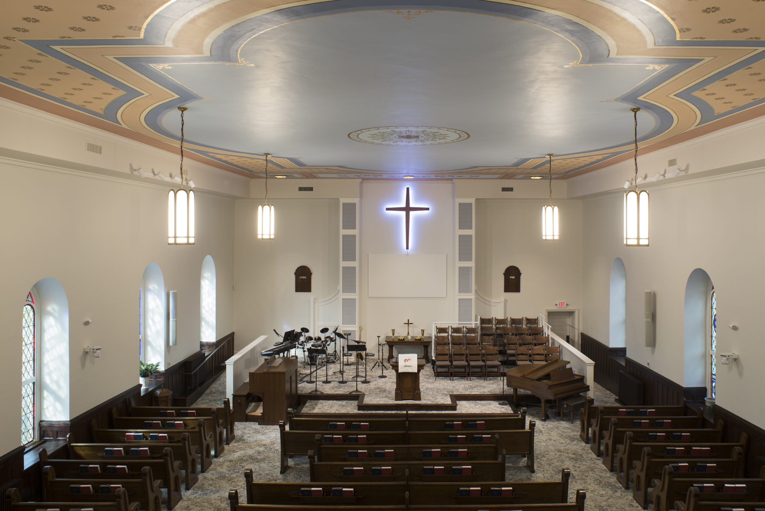 Renovation of historic church brings award to Funk Construction - LebTown