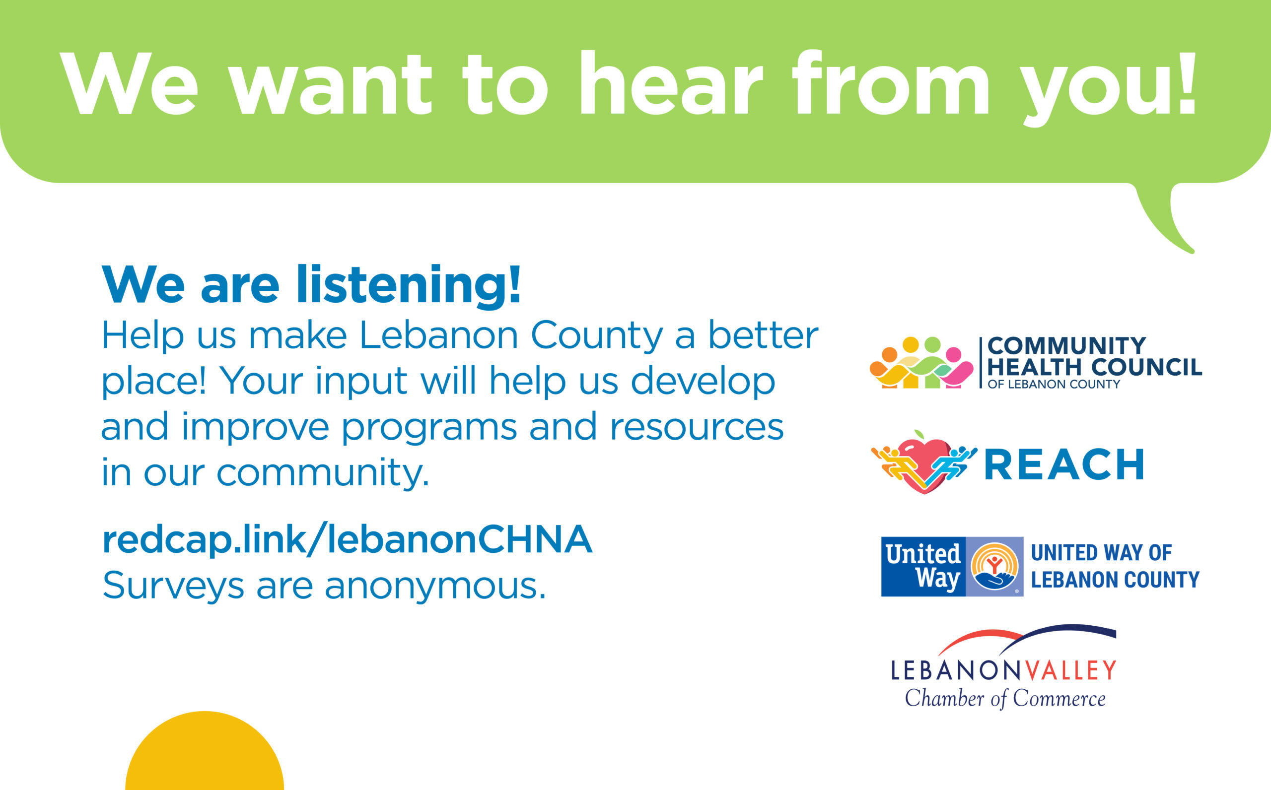 Community Health Council and partners launch Lebanon County Community ...