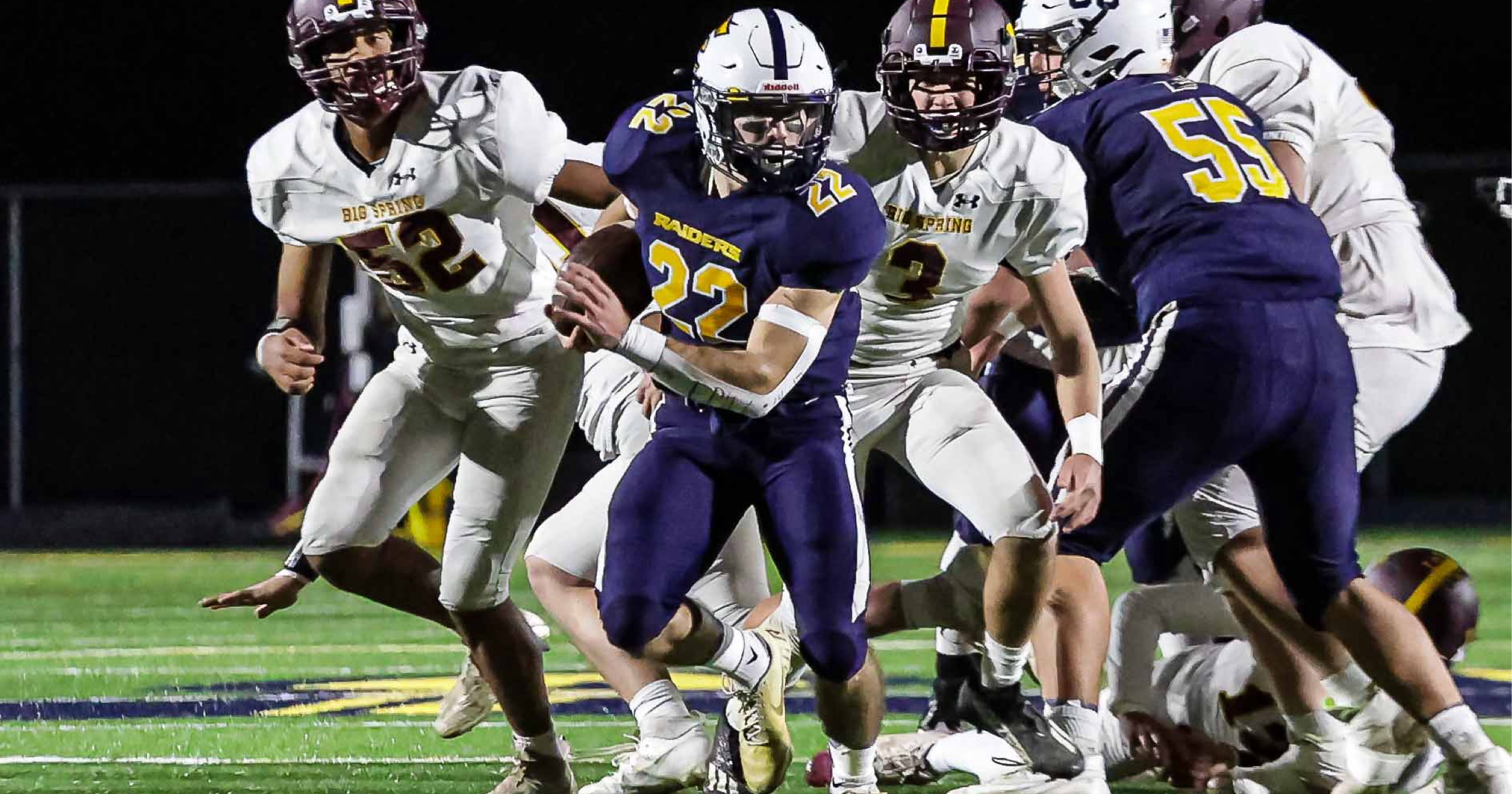 Senior Jake Williams leads ELCO to victory, surpasses 2,000 yards for ...