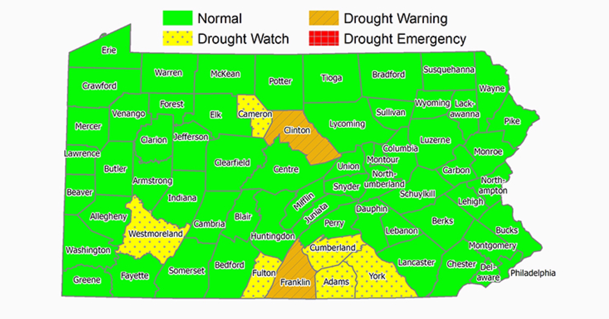 Drought watch lifted for Lebanon and other counties - LebTown