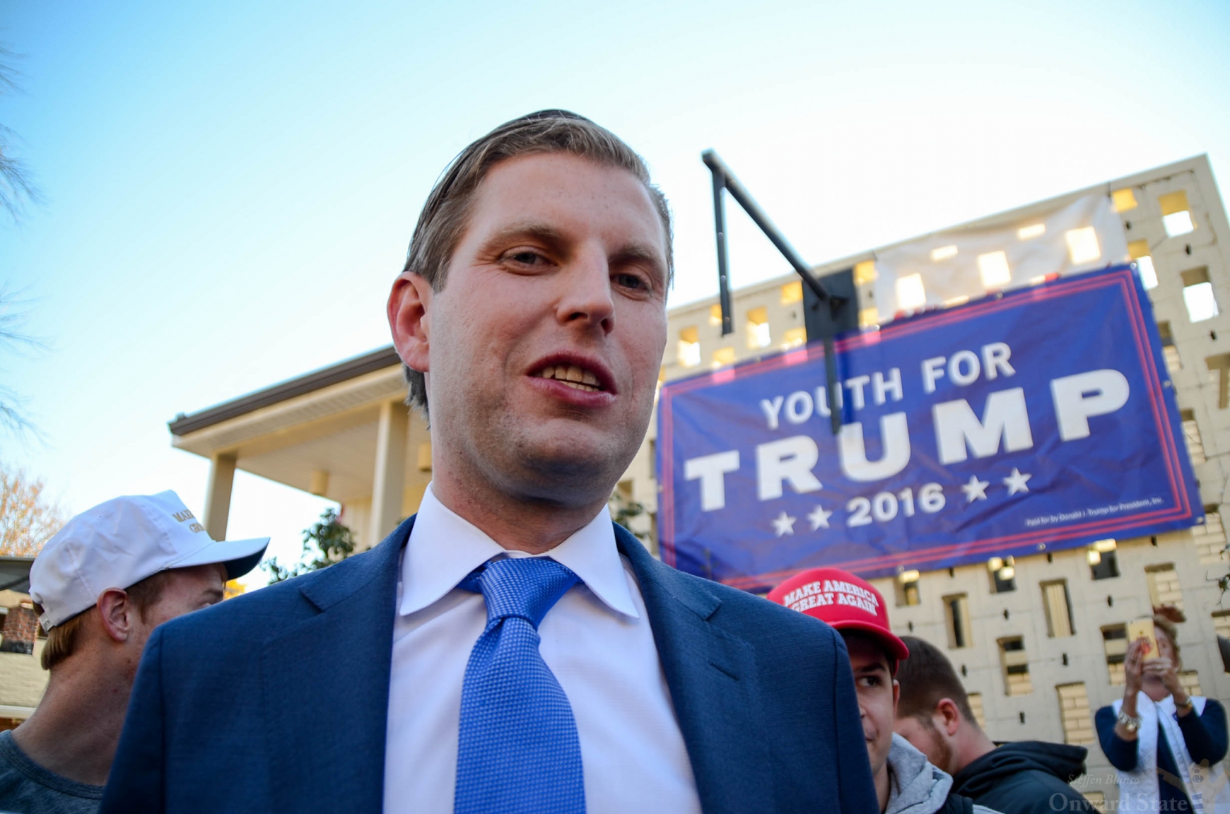Eric Trump Rallies Supporters For A Pennsylvania General Election Victory